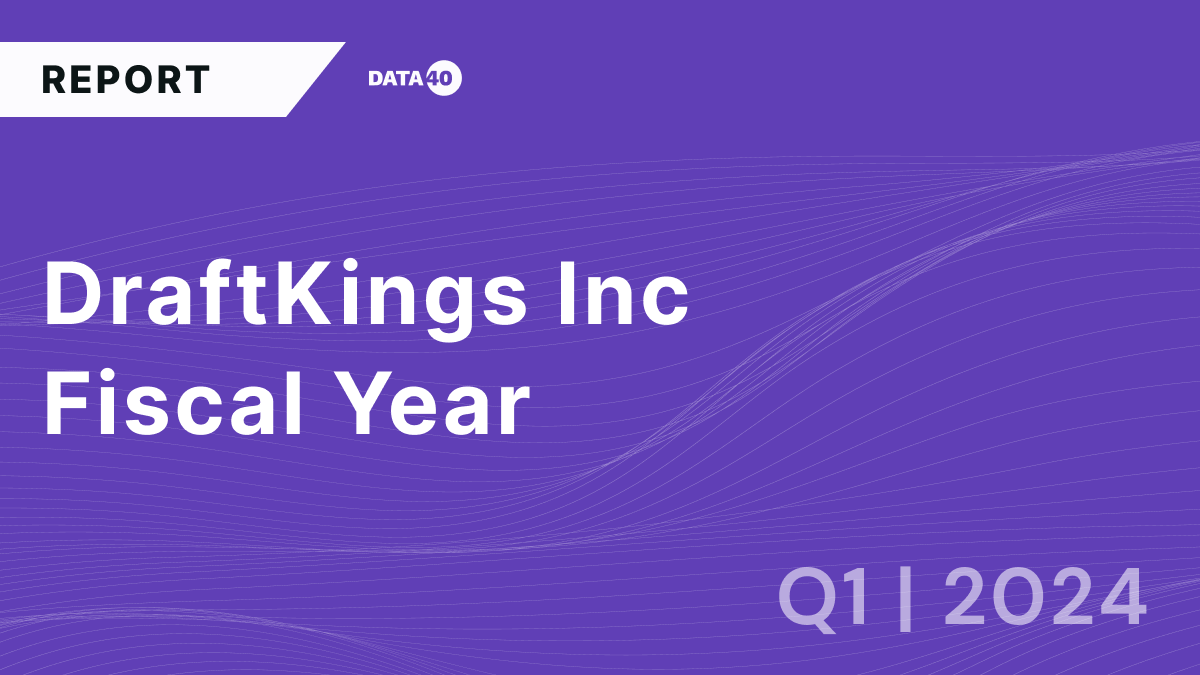 DraftKings Inc Q1FY24 Report Overview